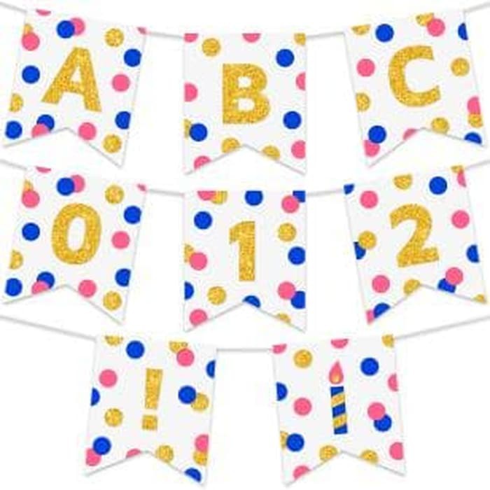 Jual DIY Papercraft Untaian Umbul Umbul Nama, Angka Indonesia|Shopee ...