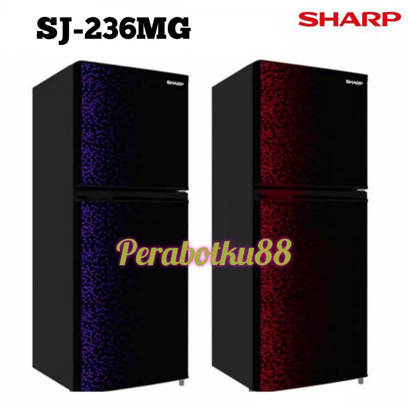 Jual KULKAS SHARP SJ 236 MG LEMARI ES 2 PINTU SJ236MG SJ 236MG SHINE ...