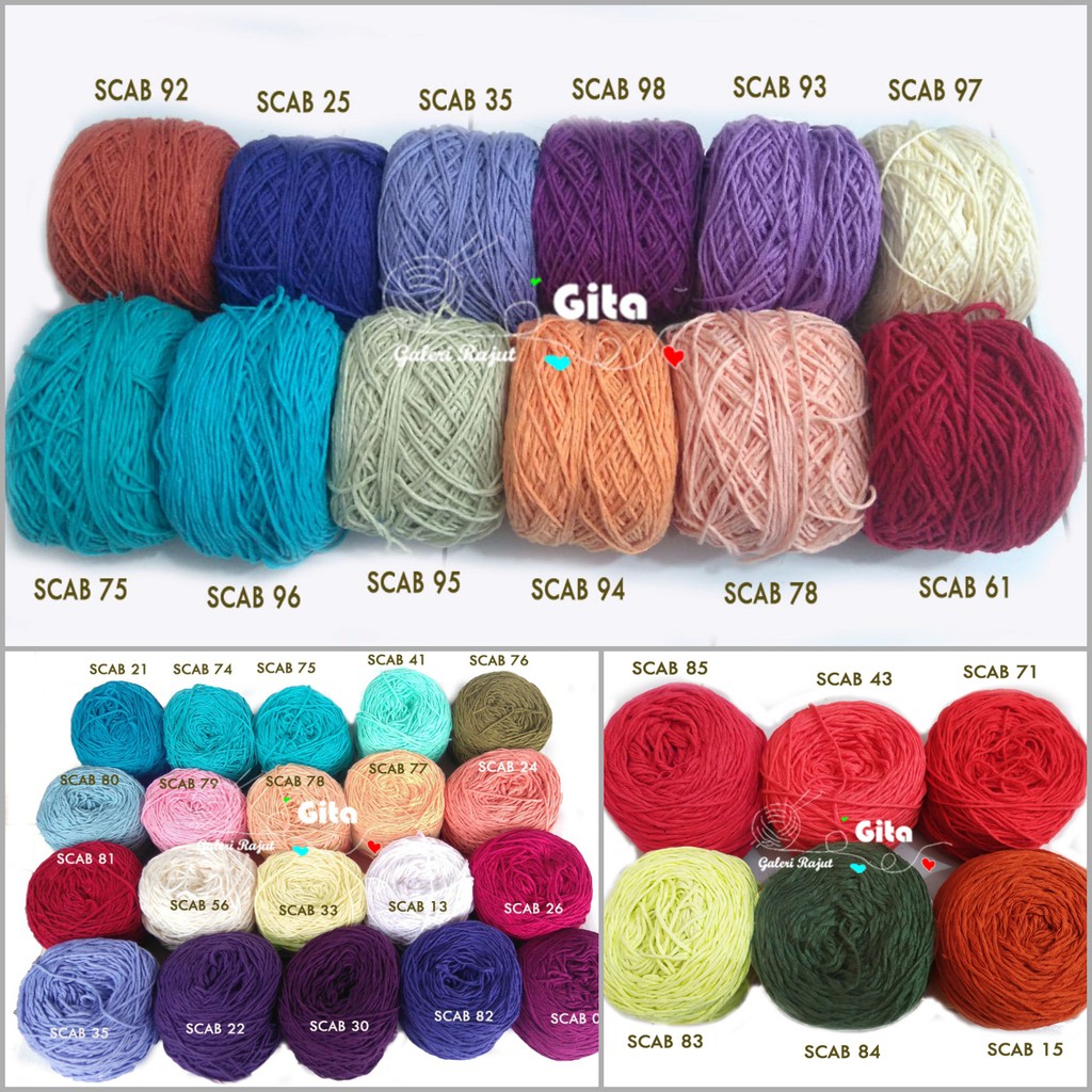 Jual Benang Rajut Soft Cotton Acrylic | Shopee Indonesia