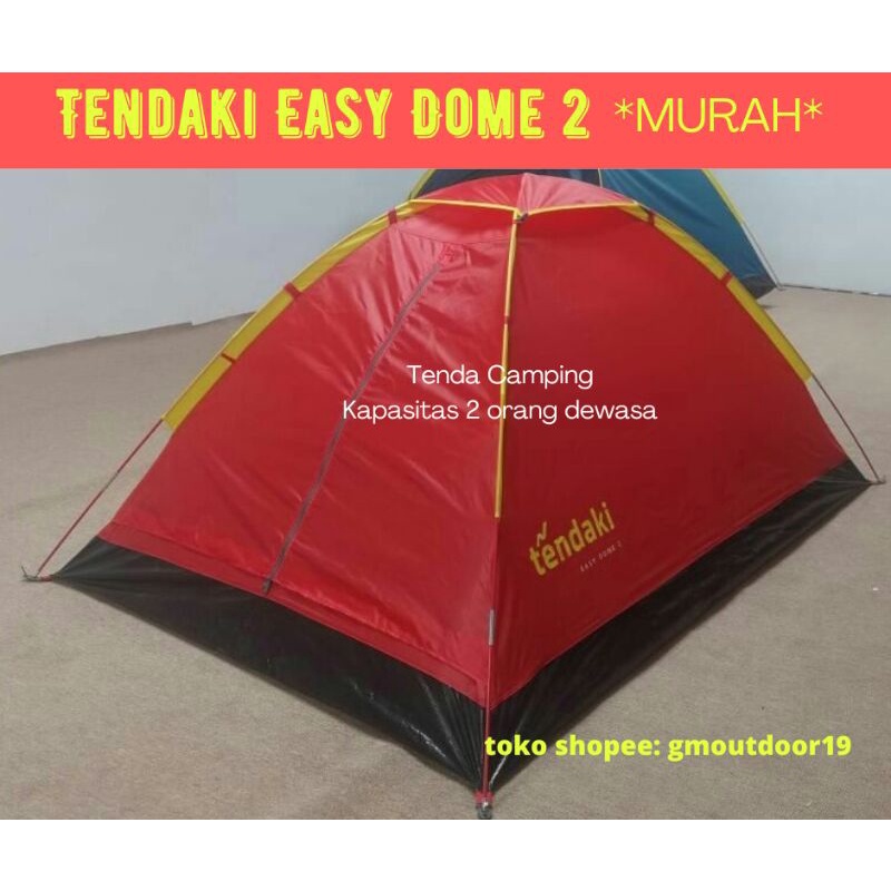Jual Tendaki Easy Dome 2 Tenda Camping 2 Orang 2p | Shopee Indonesia