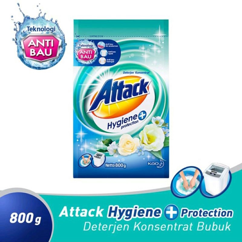 Jual Attack Hygiene plus protection 800gr | Shopee Indonesia