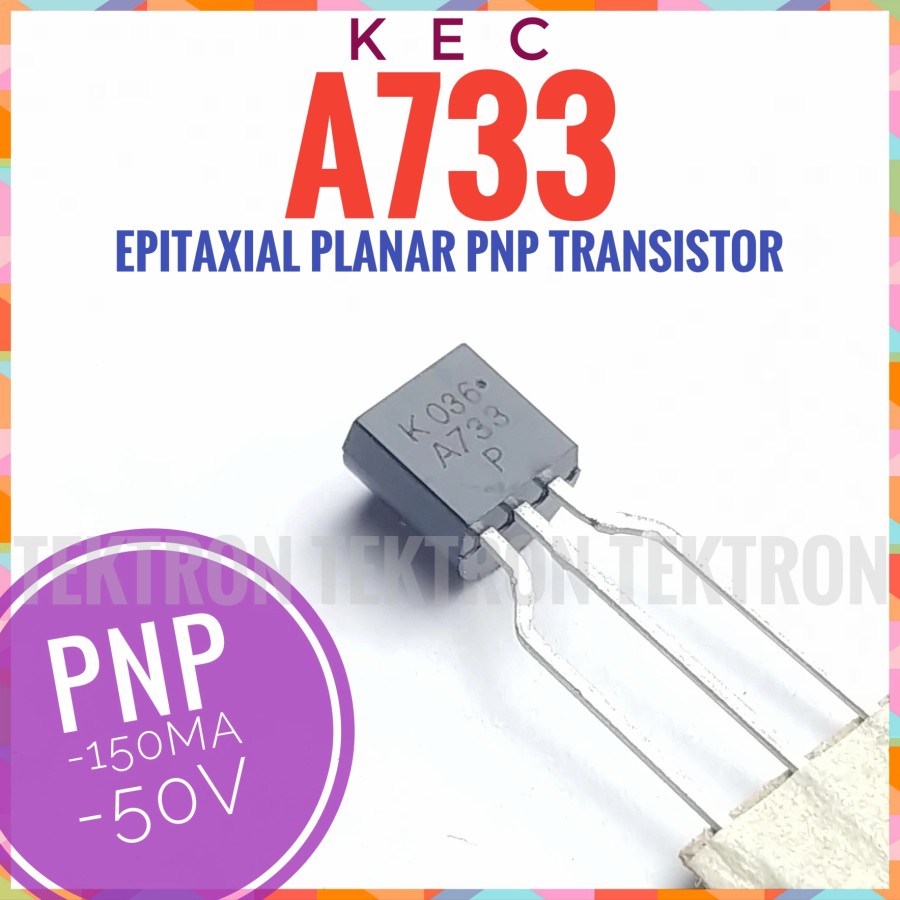 Jual KEC A733 Transistor 2SA733 C 945 PNP 150mA 50V Asli Original ORI ...