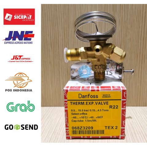 Jual Expansion Valve/ Katup Ekspansi/Expansi Danfoss TEX2 Indonesia ...