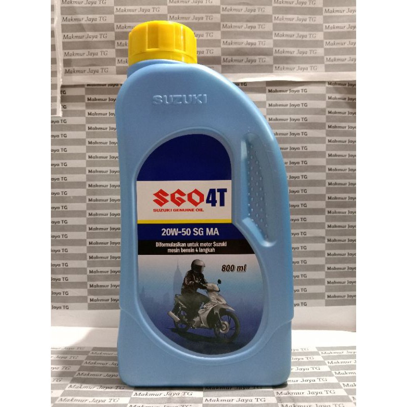 Jual OLI SGO 20W-50 800ML [ SUZUKI GENUINE OIL ] | Shopee Indonesia