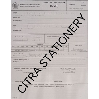 Jual Surat Setoran Pajak (SSP) | Shopee Indonesia
