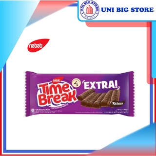 Jual Nabati Time Break Extra Wafer Richoco 36 gr Coklat | Shopee Indonesia