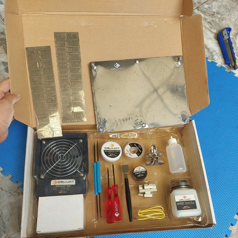Jual PAPAN SERVICE CELLKIT MULTIFUNCTION REPAIR BOARD LENGKAP + FAN ...