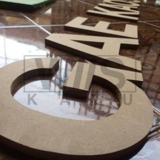 Jual UKURAN 35CM, 40CM, 45CM, 50CM HURUF KAYU TIMBUL CUSTOM HURUF KAYU ...