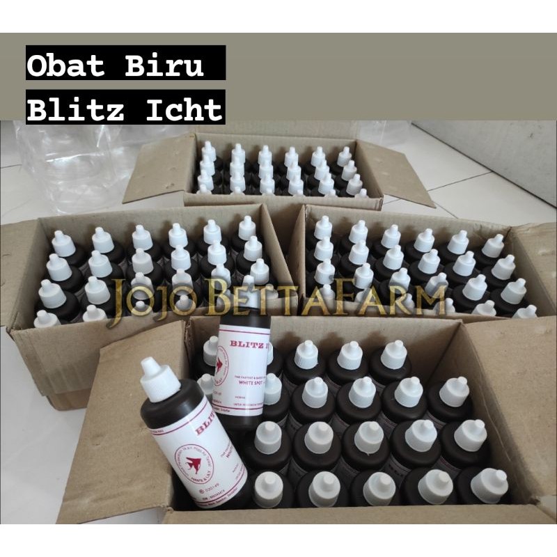 Jual Obat Biru blitz methylene blue 100 ml | Shopee Indonesia