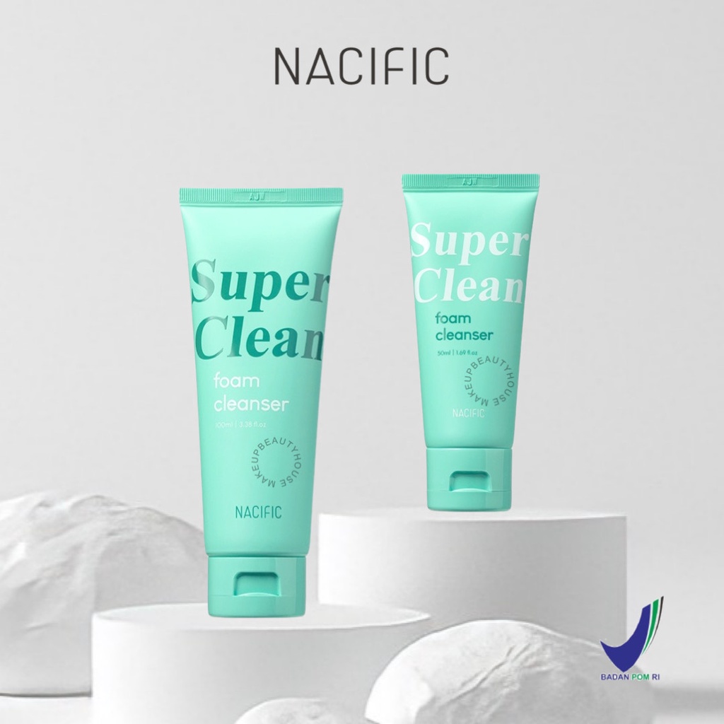 Jual NACIFIC Super Clean Foam Cleanser 100ml | Shopee Indonesia