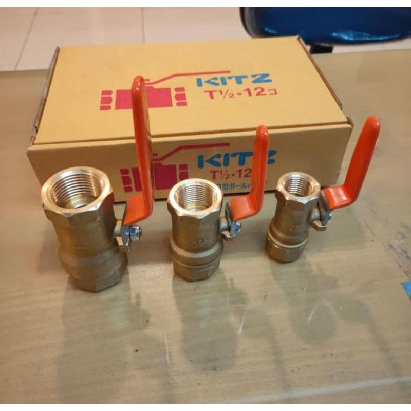 Jual Stop kran ball valve kitz 2 1/2" | Shopee Indonesia