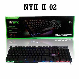 Jual NYK K-02 Keyboard Gaming / NYK Sacred K02 / NYK K02 | Shopee Indonesia
