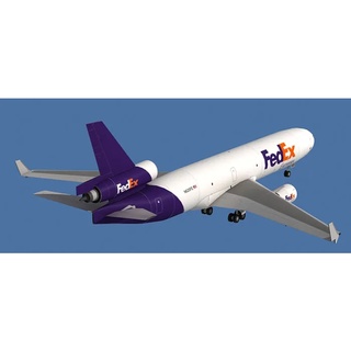 Jual Papercraft Pesawat F e d E.x MD-11, paper replika airliner series ...