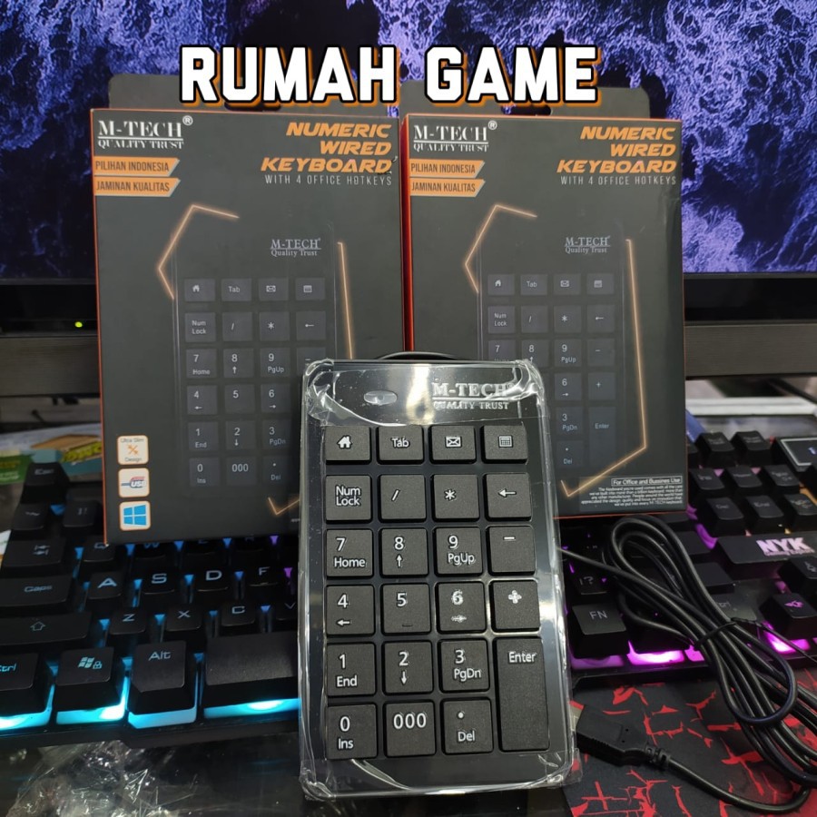 Jual Numeric Keypad Mtech Keyboard Angka Mtech Keyboard Numeric Usb