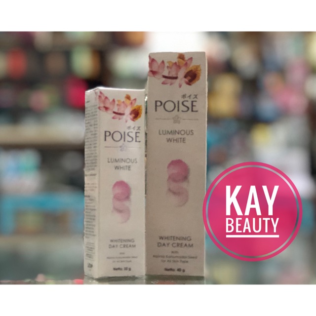 Jual Poise Luminous White TUBE 20g / 40g Day Cream spf19 | Shopee Indonesia