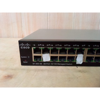 Jual Switch Hub Cisco SF300-48 Manageable Support Vlan Minus 2 Port ...