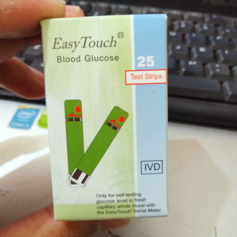 Jual Stick Gula Darah Easy Touch (Blood Glucose Test Strip) | Shopee ...