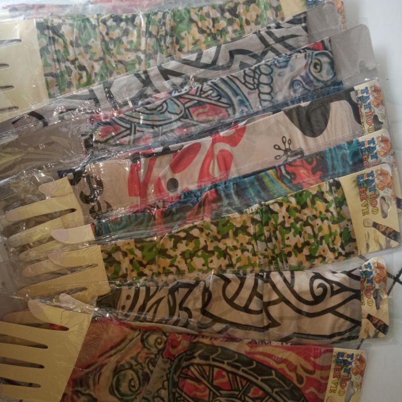 Jual Sarung Tangan Tato /Manset Tato (ready) Indonesia|Shopee Indonesia