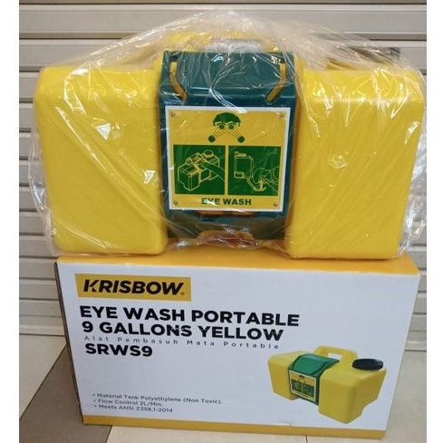 Jual EyeWash Portable Emergency Krisbow 9 Galon Terlengkap Murah ...