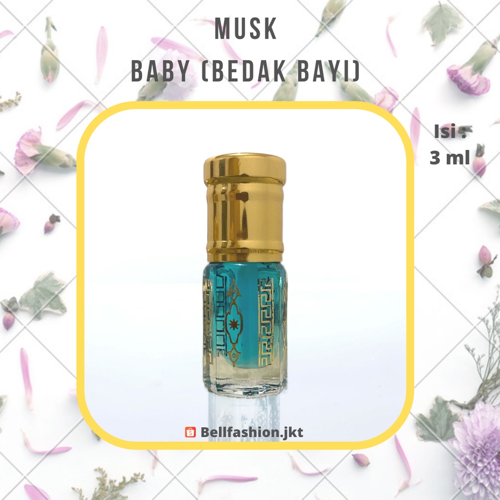 Jual Musk Baby / Varian Parfum Aroma Bedak Bayi 3ml | Shopee Indonesia