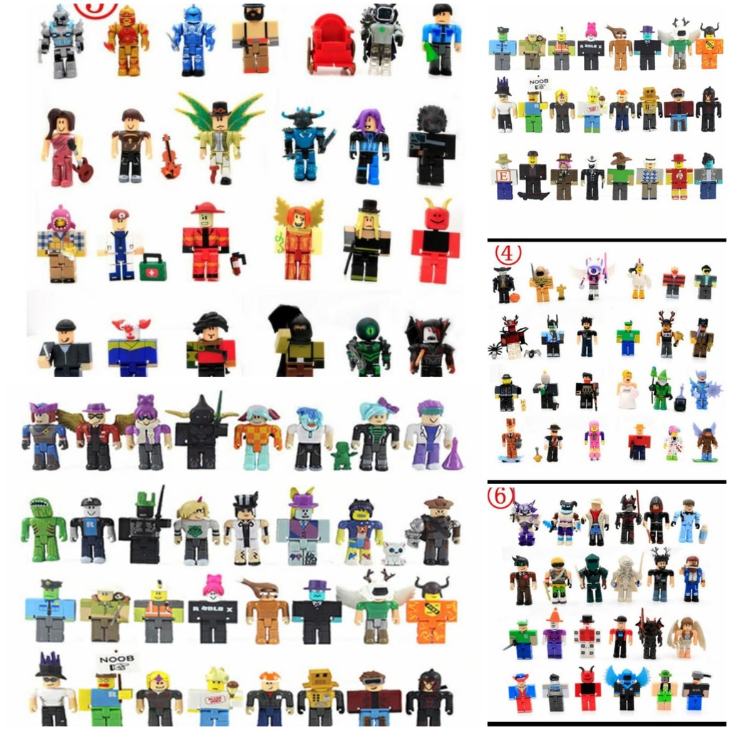 Jual Mainan Roblox Roblox Figure Topper Kue roblox tooper kue RANDOM ...