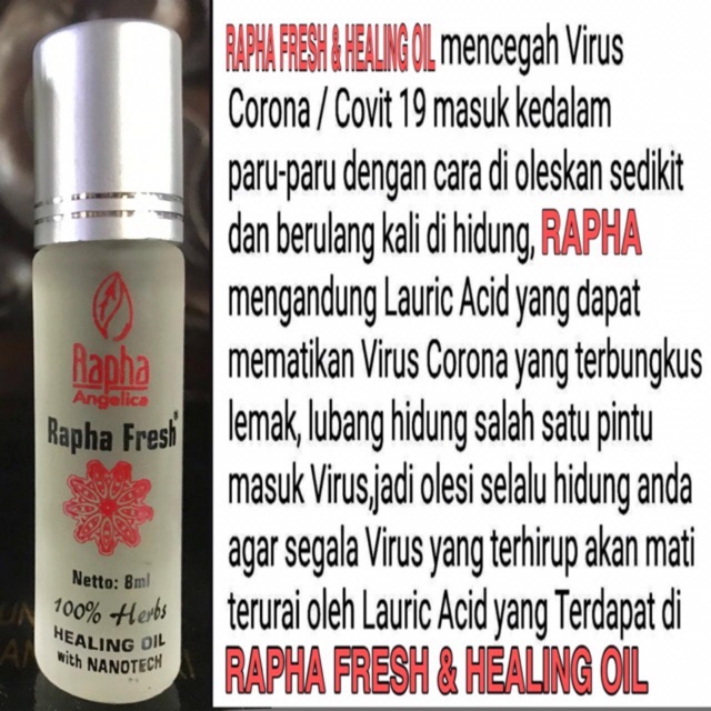 Jual MINYAK ANGIN HERBAL Rapha Fresh (Roll on) | Shopee Indonesia