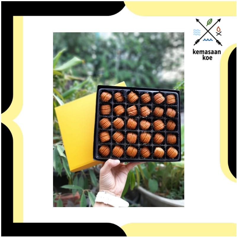 Jual BOX PACKAGING / DUS KUE / KOTAK KUE / PACKAGING KUE COOKIES ...