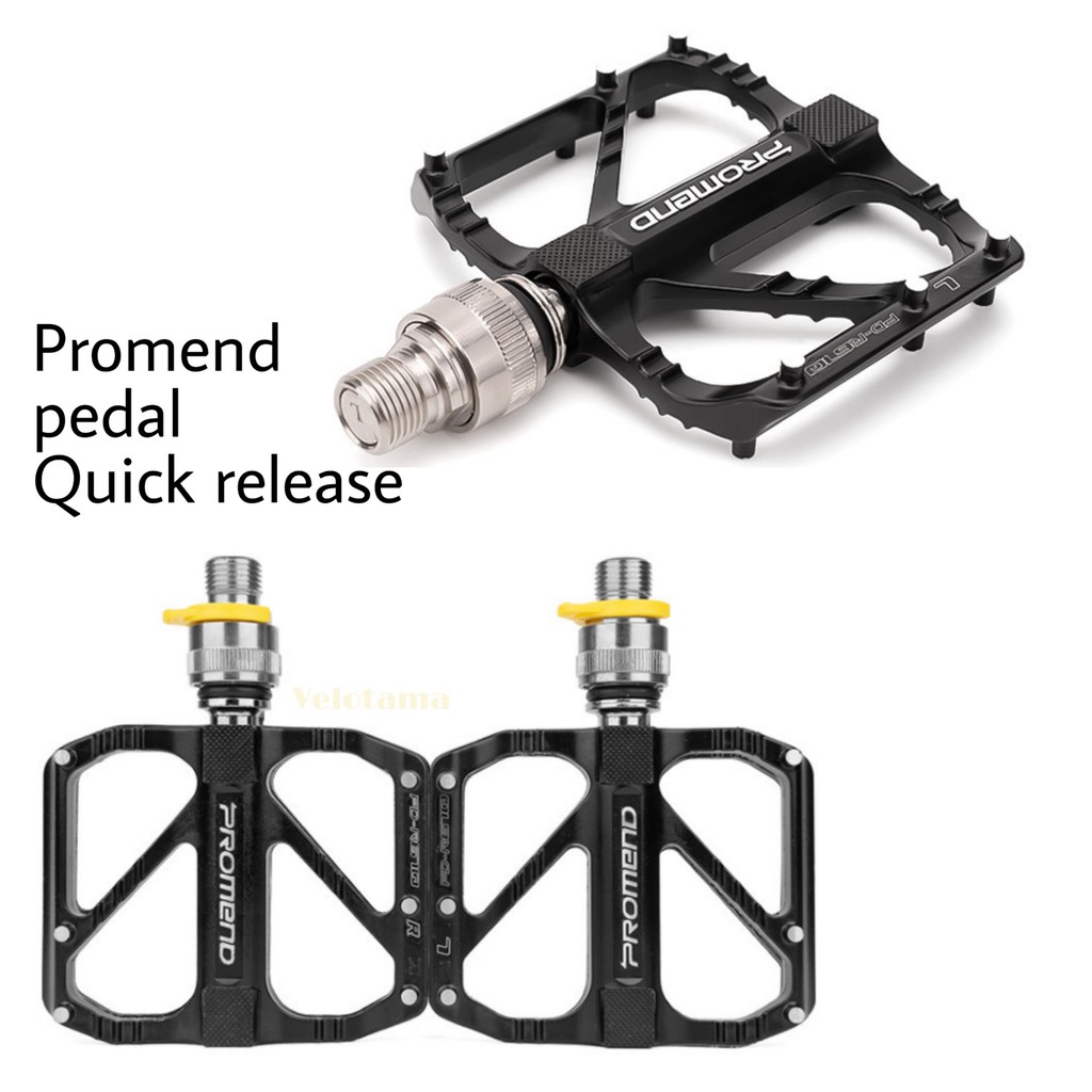 Jual Pedal sepeda Mtb PROMEND R67Q pedal bearing loncer QR quick release sepeda gunung sepeda ...