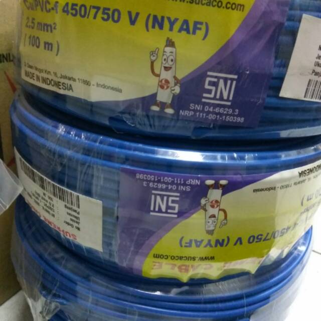 Kabel NYAF 1 x 2.5 mm Supreme 100meter | Shopee Indonesia
