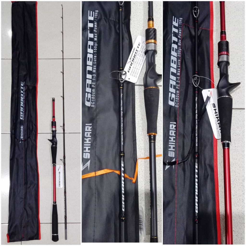 Jual Joran OH Shikari Ganbatte 180 Light Jig Carbon Solid | Shopee ...