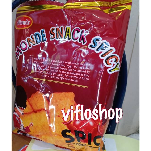 Jual Monde Snack Spicy (Monde Serena Spicy) 50 gram Indonesia|Shopee ...