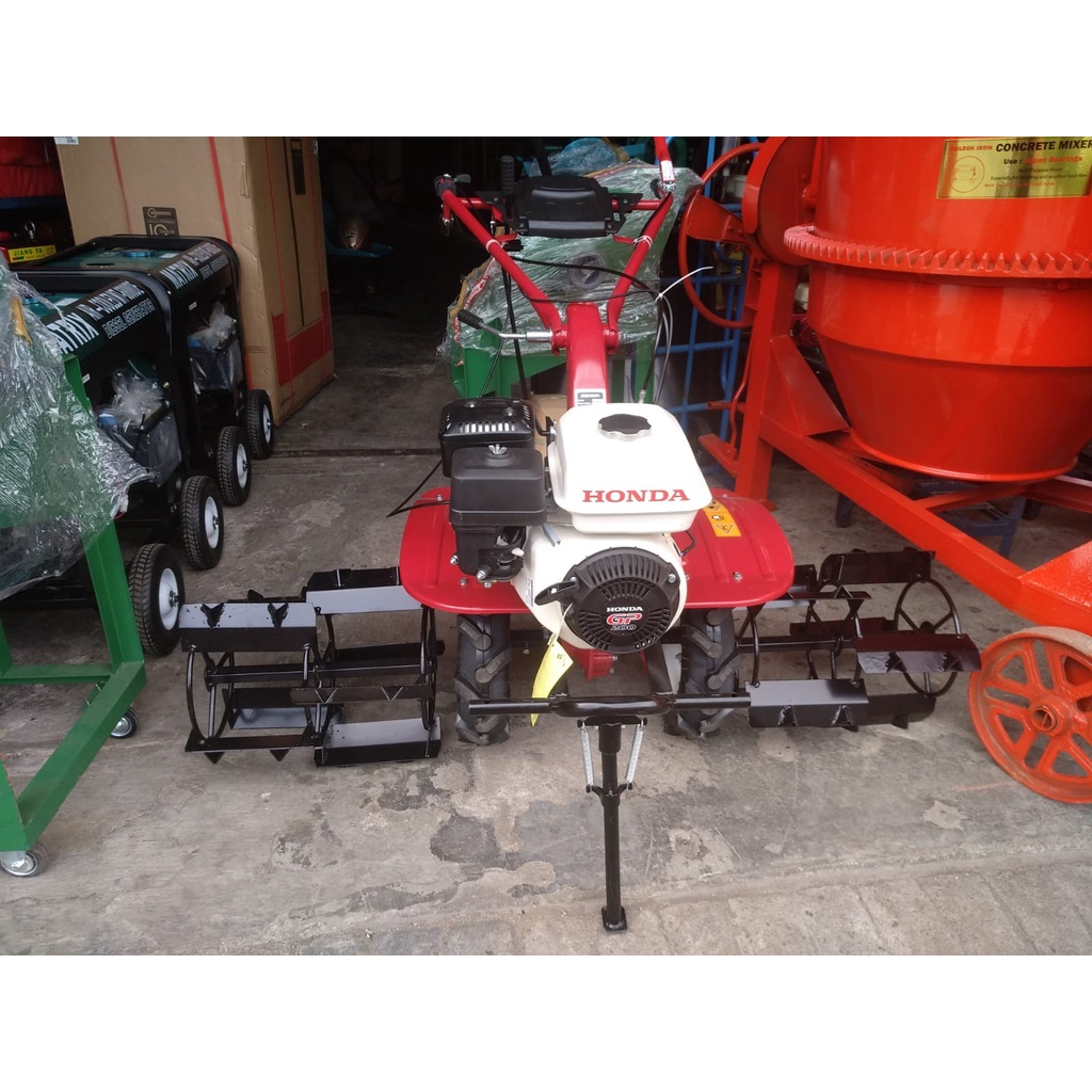 Jual Traktor Mini Mini Tiller HONDA TYPE ZC100T (Model GEAR) BONUS RODA ...