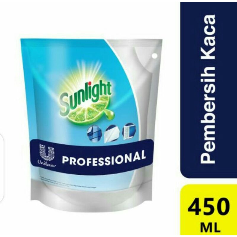 Jual Sunlight Professional Pembersih Kaca 450ml | Shopee Indonesia