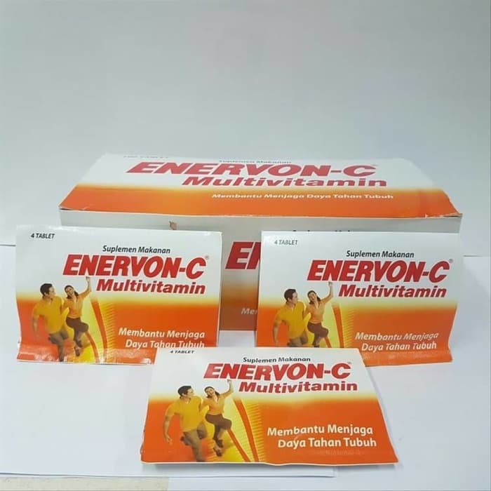 Jual Enervon c STRIP 4 tablet | Shopee Indonesia