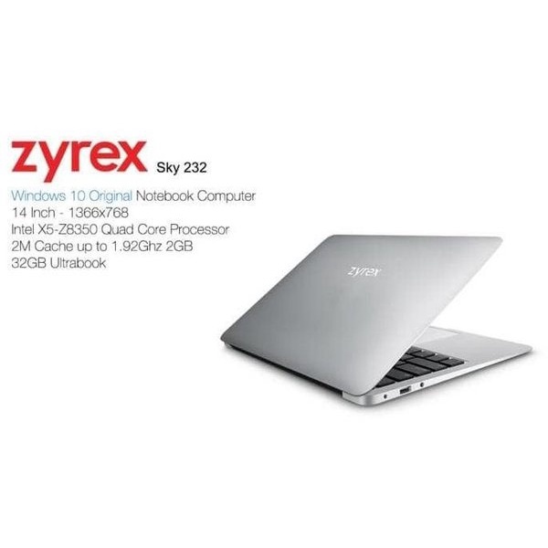 Jual Laptop Zyrex Sky 232 - Intel Celeron N4020 RAM 4GB 256GB SSD Win10 11.6" FHD BT | Shopee ...