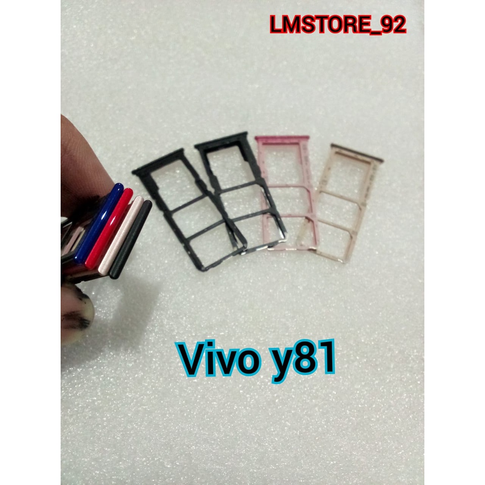 Jual simtray sim tray vivo y81 tempat dudukan sim card simcard | Shopee ...