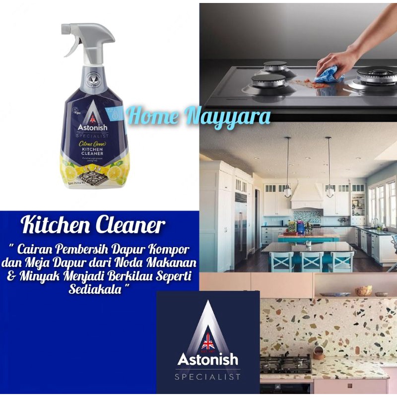 Jual ASTONIS CAIRAN PEMBERSIH DAPUR CITRUS GROVE 750 ML | Shopee Indonesia