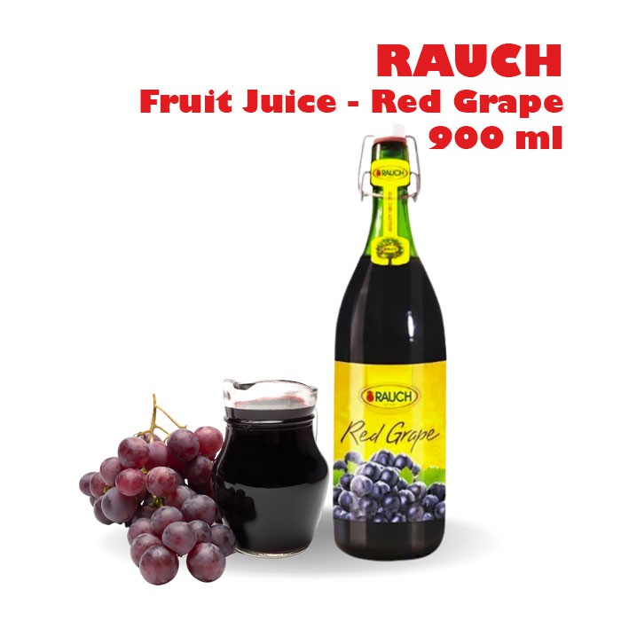Jual RAUCH Red Grape Juice / Jus Anggur Merah 900 ml | Shopee Indonesia