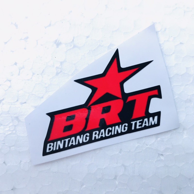 Jual Sticker BRT Racing Orajet Laminasi Glossy | Shopee Indonesia