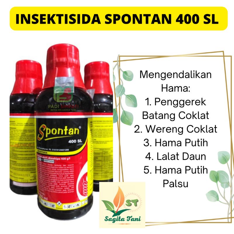 Jual INSEKTISIDA SPONTAN 400 SL 500 ML | Shopee Indonesia