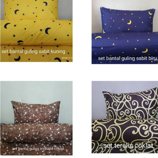 Set sarung bantal guling | Shopee Indonesia
