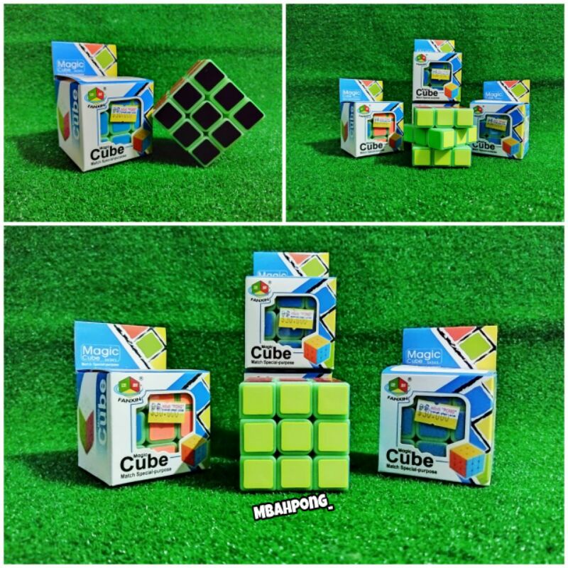 Jual mainan rubik 3 x 3. mainan asah otak hits kubus warna original ...