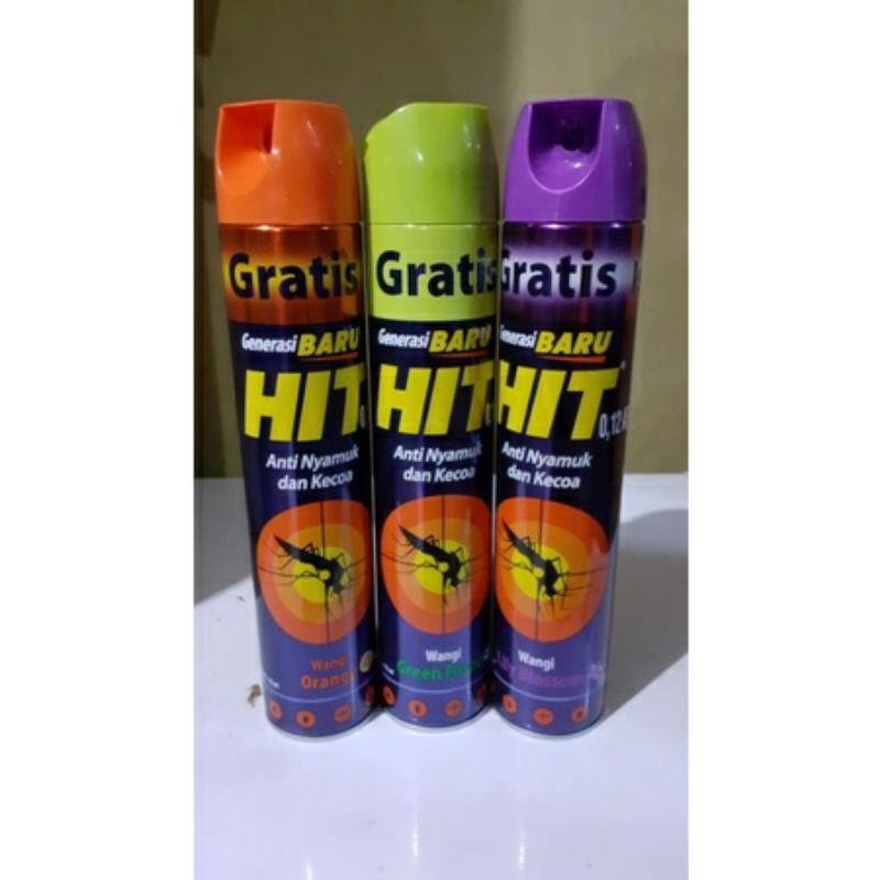Jual HIT AEROSOL 400ML (OBAT NYAMUK SEMPROT) | Shopee Indonesia