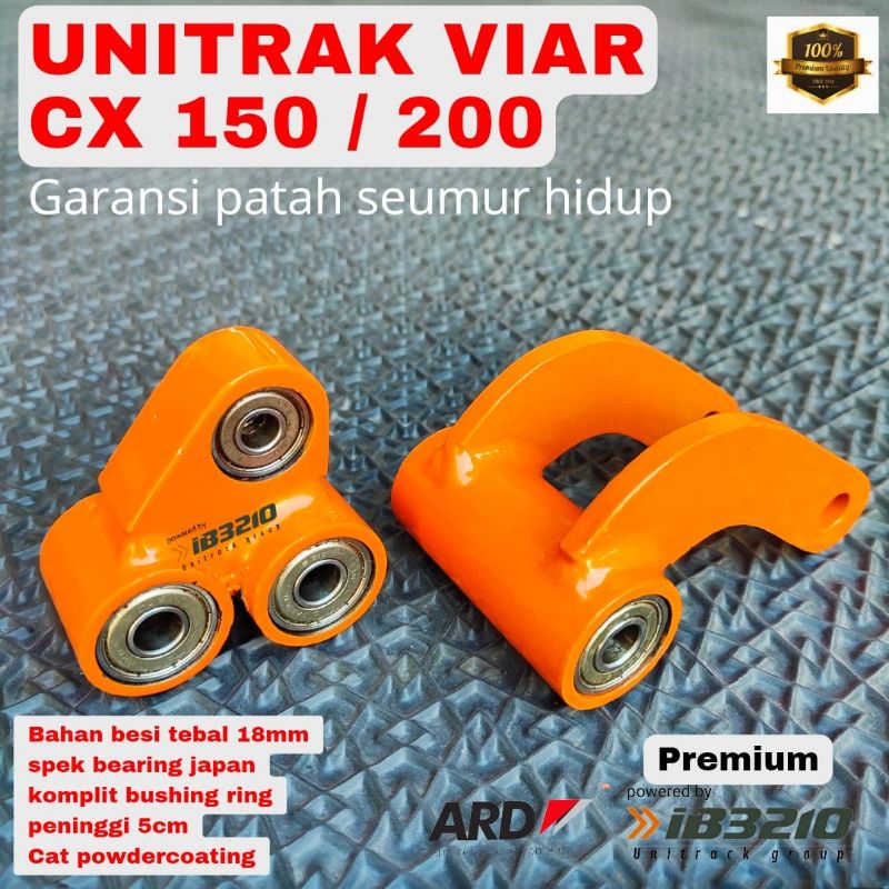 Jual UNITRACK VIAR CX150 200GT / Unitrak Viar cross x laher bearing ...