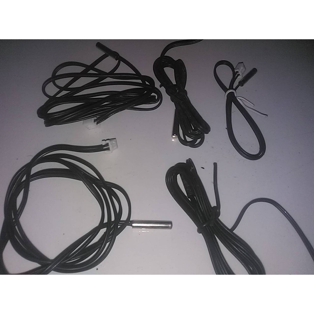 Jual Ntc 10k termistor sensor suhu kabel +- 90cm | Shopee Indonesia