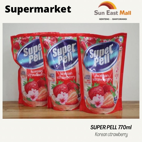 Jual SUPERPELL KOREAN STRAWBERRY 770ML Indonesia|Shopee Indonesia