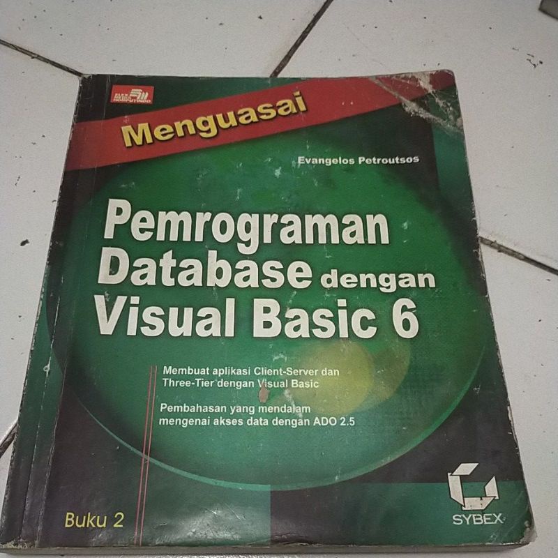Jual ORI PEMROGRAMAN DATABASE DENGAN VISUAL BASIC 6 | Shopee Indonesia Jual ORI PEMROGRAMAN DATABASE DENGAN VISUAL BASIC 6 | Shopee Indonesia