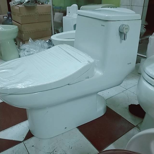 Jual Closet duduk Toto omni model plus samping | Shopee Indonesia