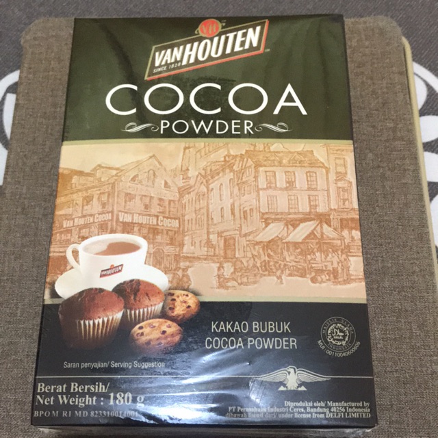 Jual COCOA VAN HOUTEN POWDER 180 gr | Shopee Indonesia