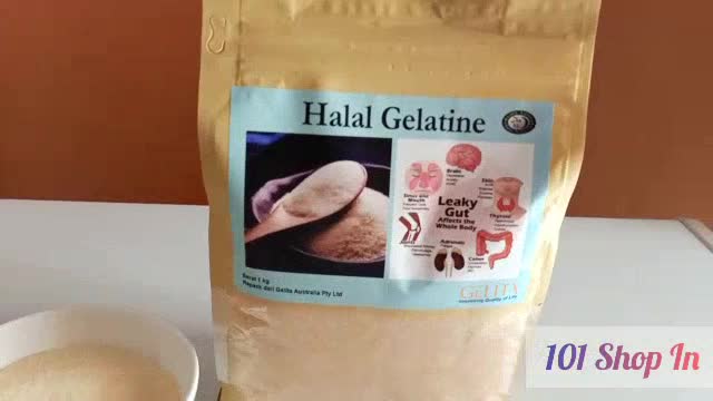Jual Gelatine Sapi HALAL 100% Gelatin Bubuk Murni Untuk Kesehatan Tubuh ...